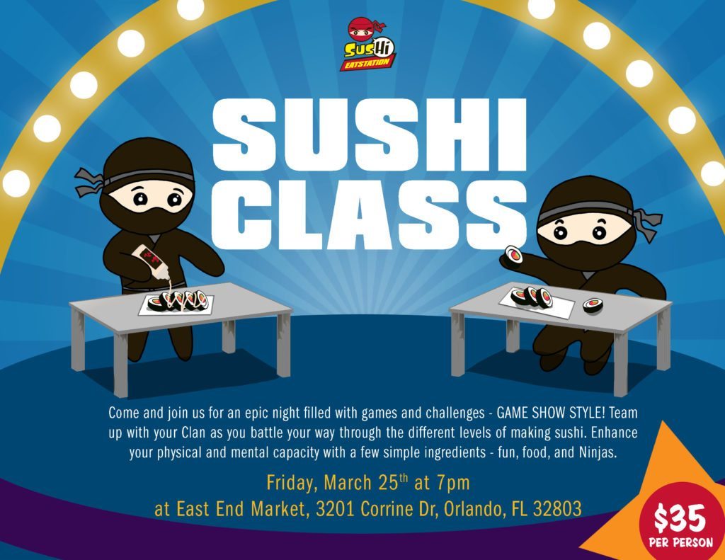 Sushi Class 2 - Orlando Date Night Guide