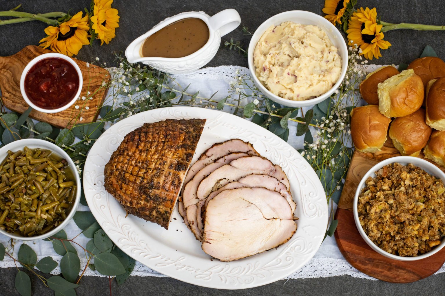 Relax at Home - Restaurants Serving Thanksgiving Dinner To Go