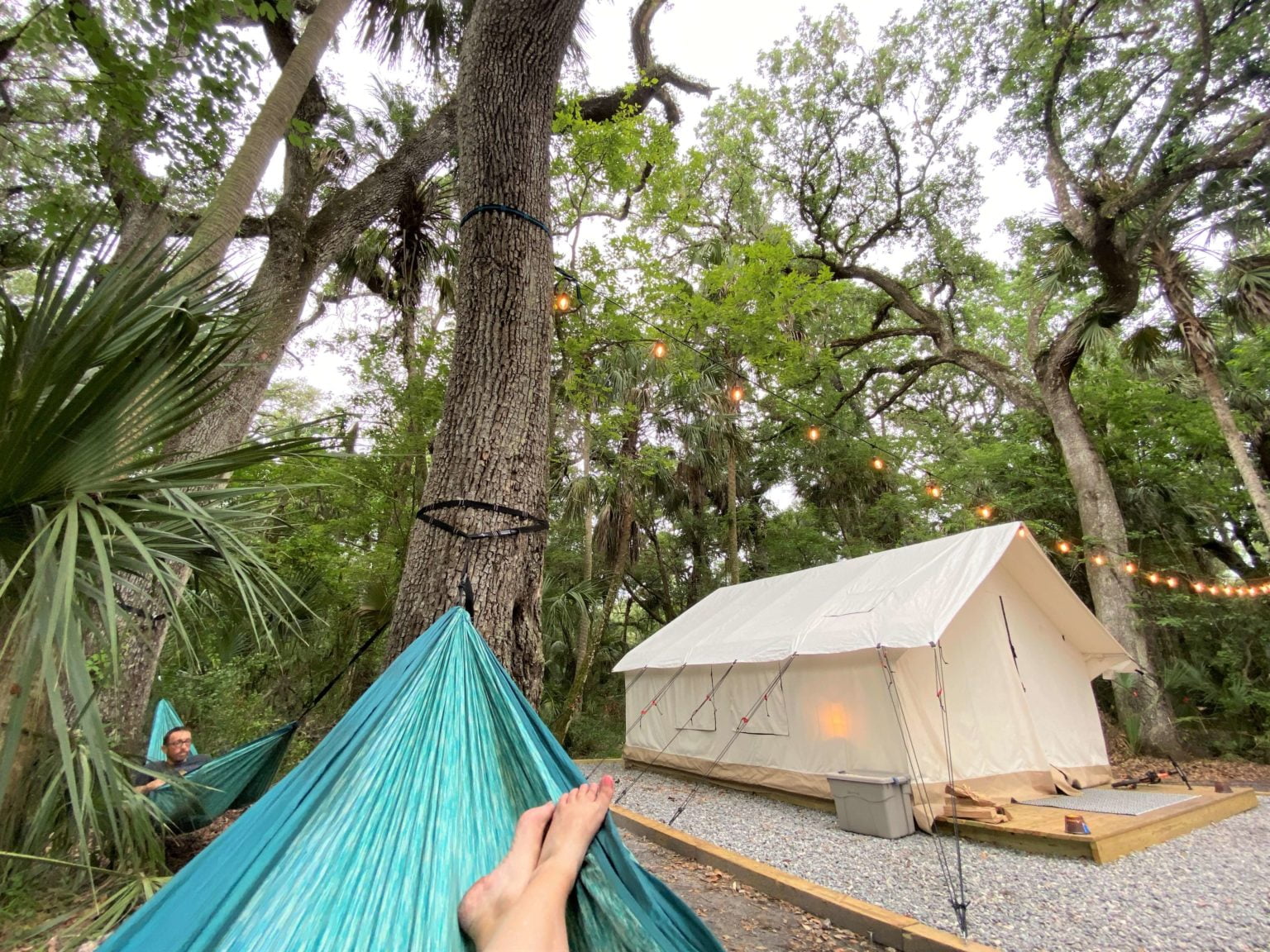 We Went Glamping at Timberline Tampa - Here’s What to Expect