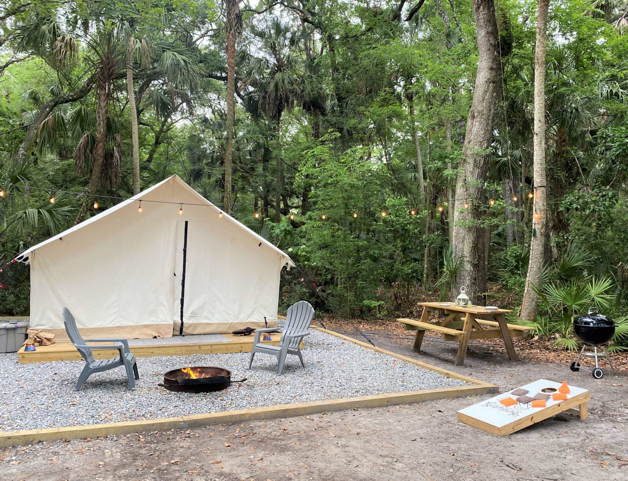 We Went Glamping at Timberline Tampa - Here’s What to Expect
